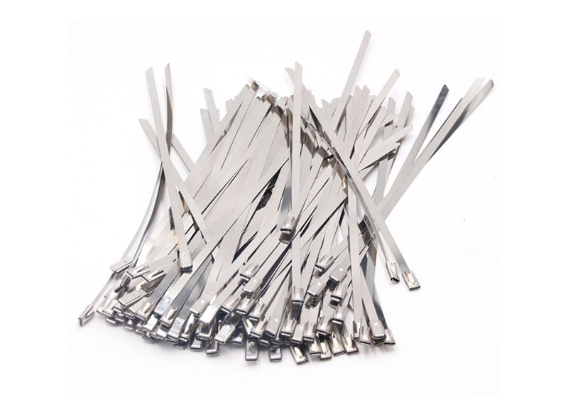 Stainless Steel White Steel Cable Ties (Ball Self-Locking) – 304/316L ...